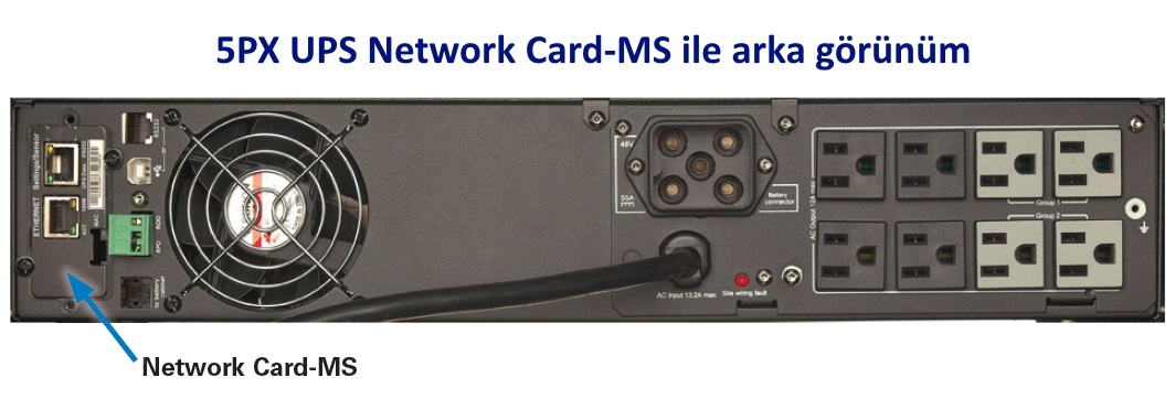 NETWORK-MS Eaton Network MS Web/SNMP Kartı - Betsis